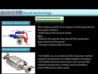 BLUETEC DIESEL TECHNOLOGY | PPTX