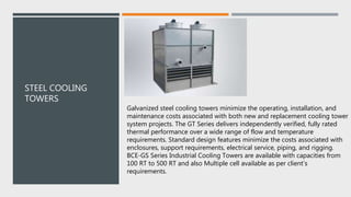 cooling tower manufacturer in India | PPTX