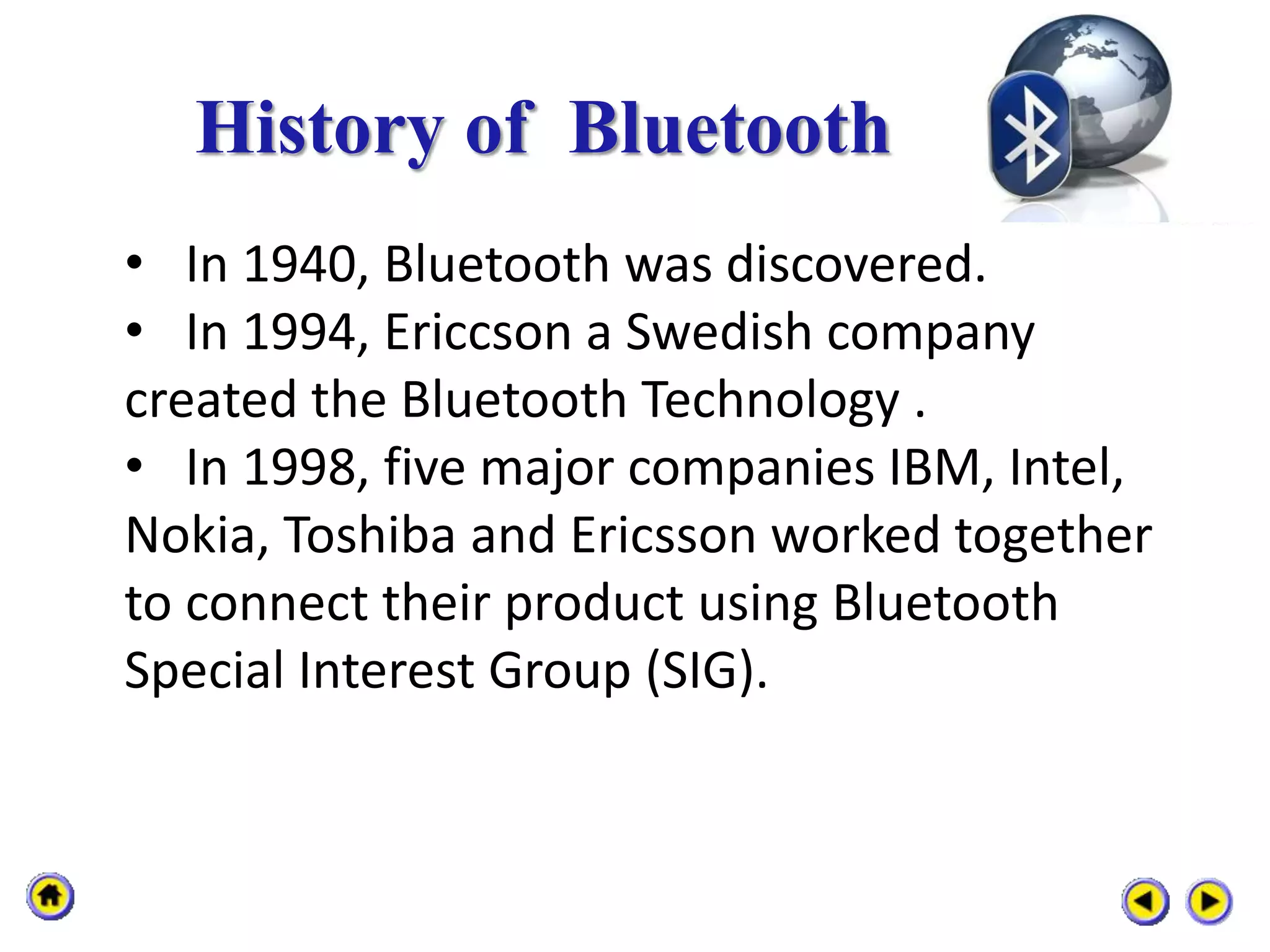 Bluethooth technology | PPT