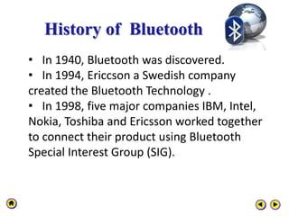 Bluethooth technology | PPT