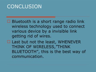 Bluetooth | PPT
