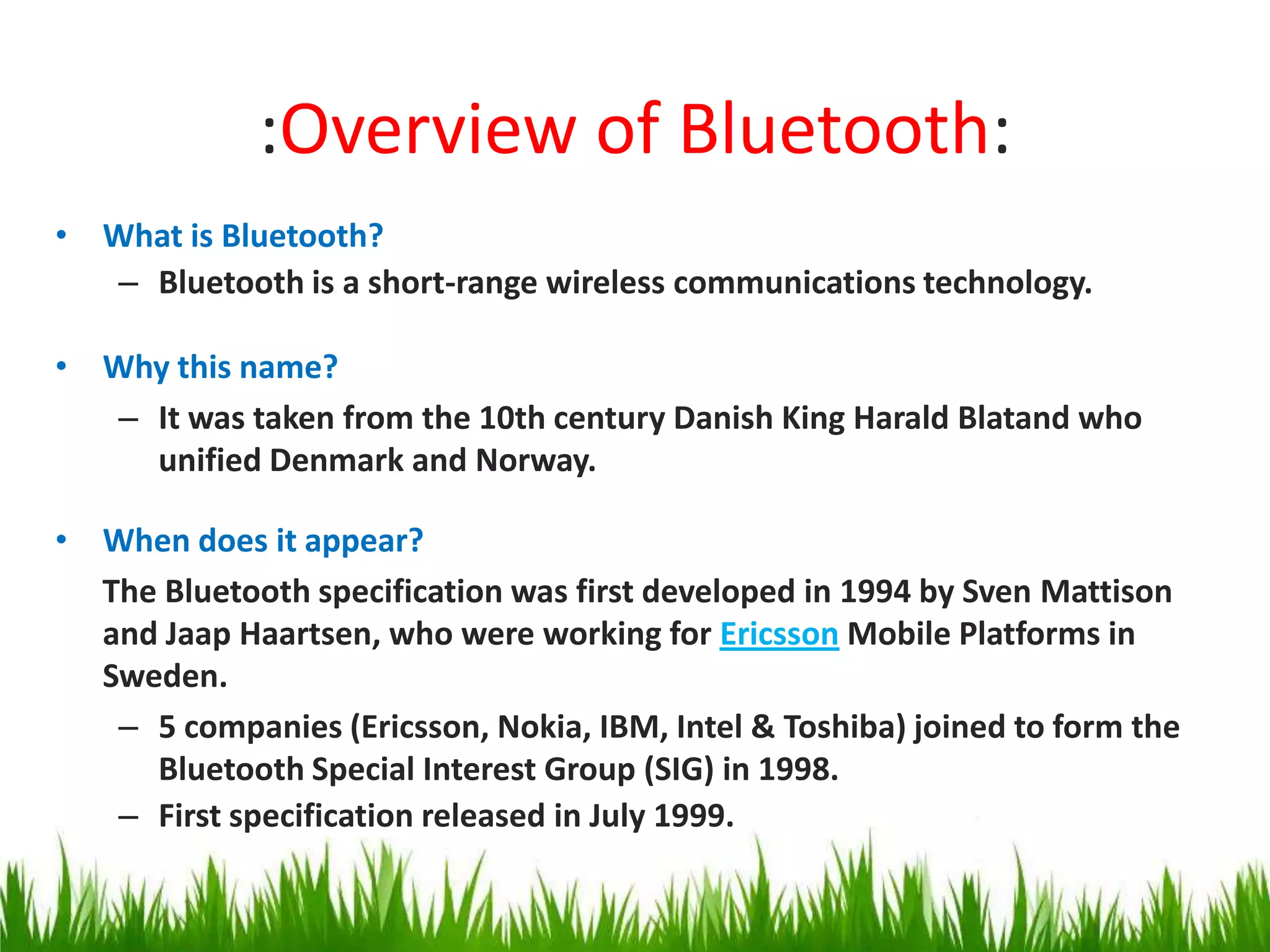 Bluetooth | PPTX