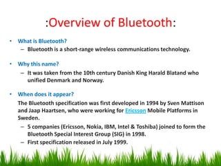 Bluetooth | PPTX