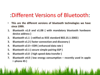 Bluetooth | PPTX