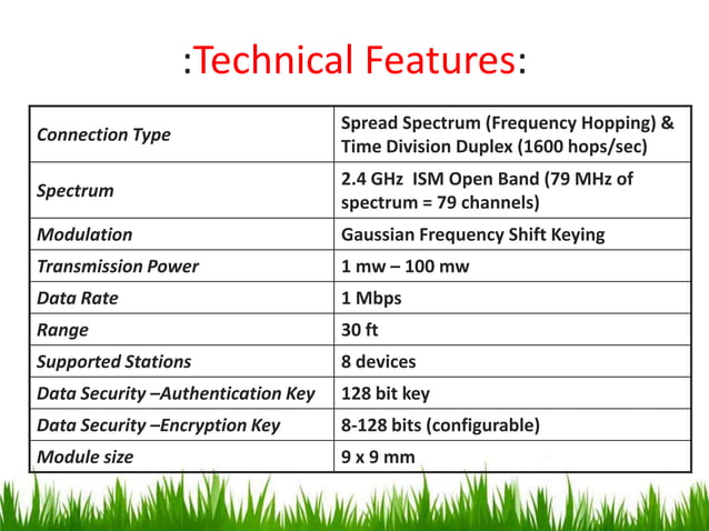 Bluetooth | PPTX | Computer Networking | Computing