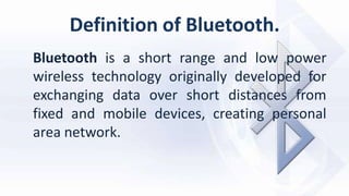 Bluetooth | PPT
