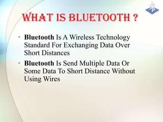 Bluetooth | PPTX