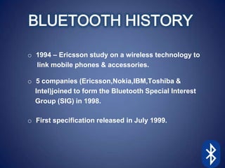 Bluetooth ppt by Ajay | PPT