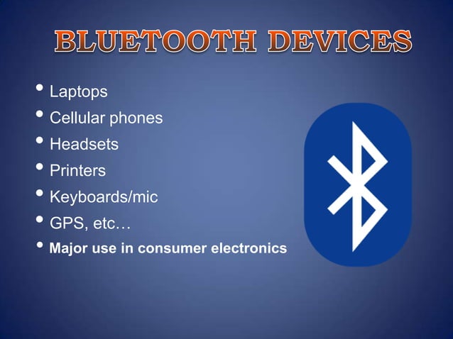 Bluetooth ppt by Ajay | PPT