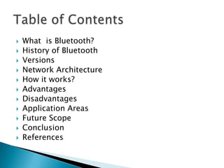 Bluetooth | PPT