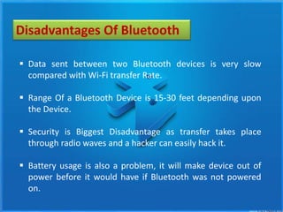 Bluetooth TECHNOLOGY | PPT
