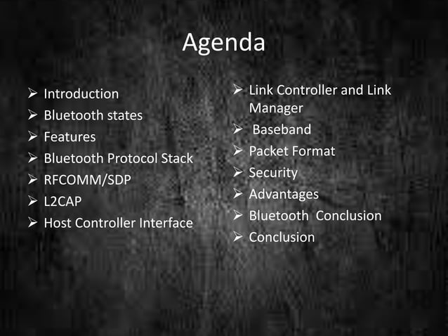 Bluetooth Power point presentation | PPTX | Computer Networking | Computing