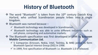 Bluetooth | PPTX | Computer Peripherals | Computing