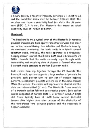 Bluetooth- A wireless technology | DOCX | Computer Peripherals | Computing