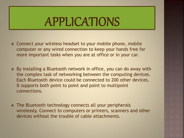 Bluetooth (Information Technology) | PPT
