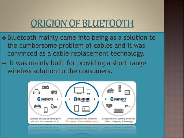 Bluetooth (Information Technology) | PPT
