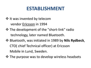 Bluetooth | PPT