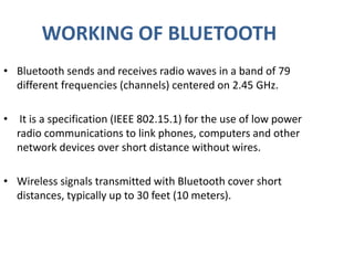 Bluetooth | PPT | Free Download