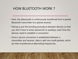 Bluetooth | PPTX