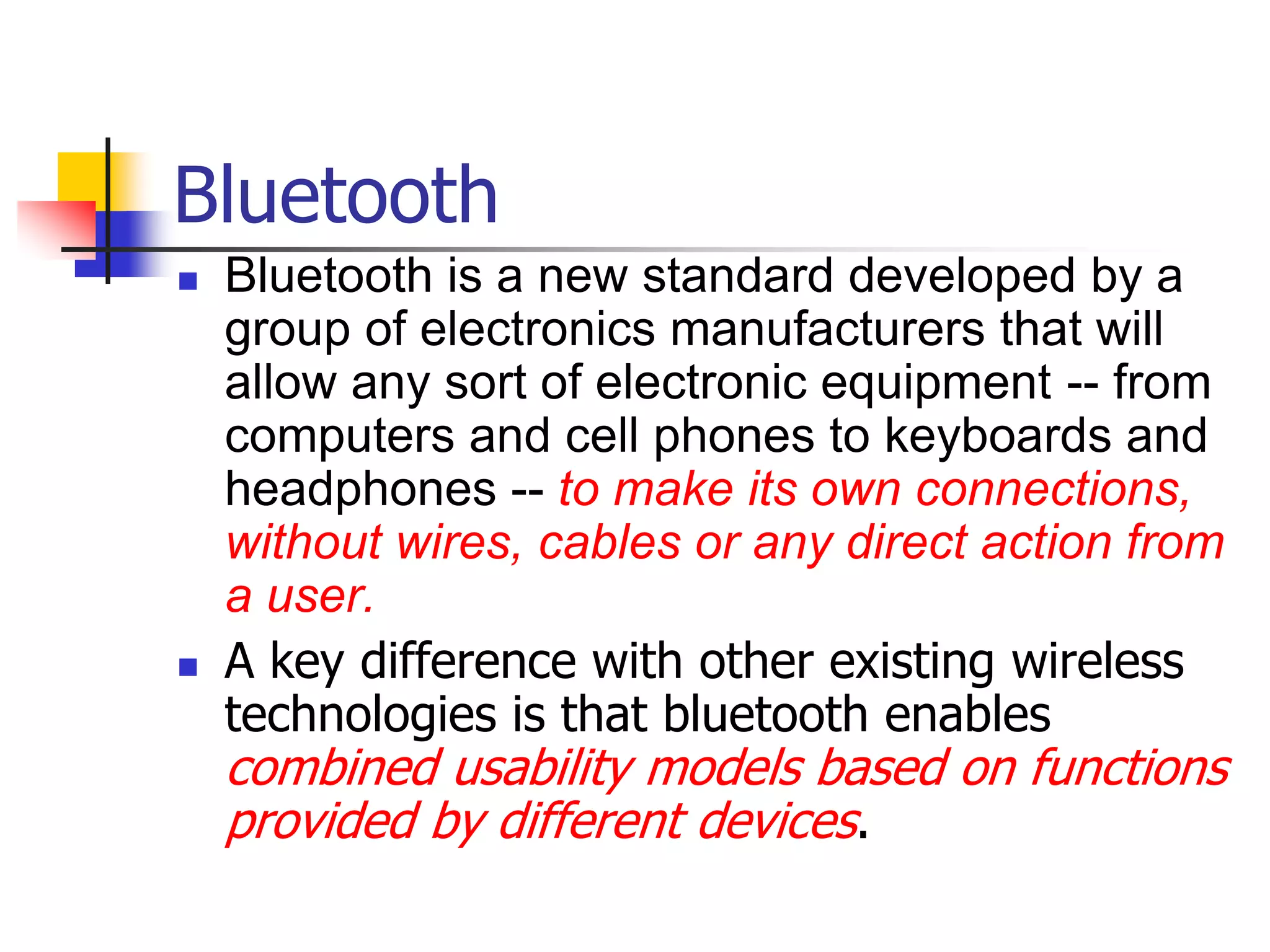 BLUETOOTH.ppt
