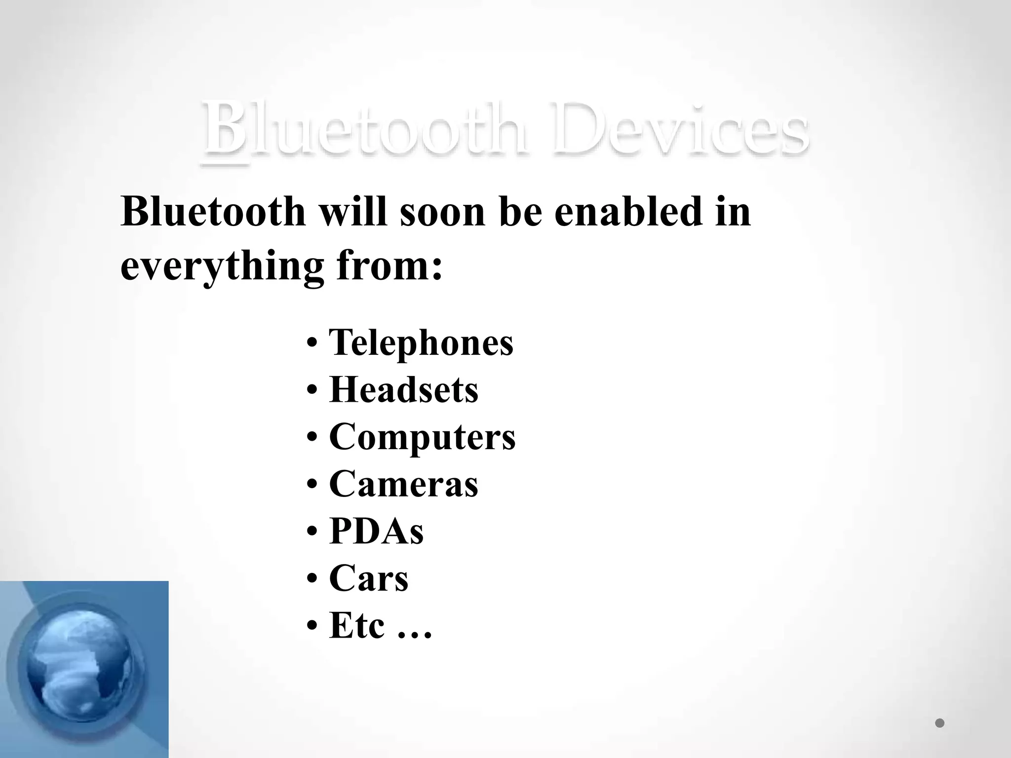 Bluetooth.ppt | Computer Peripherals | Computing