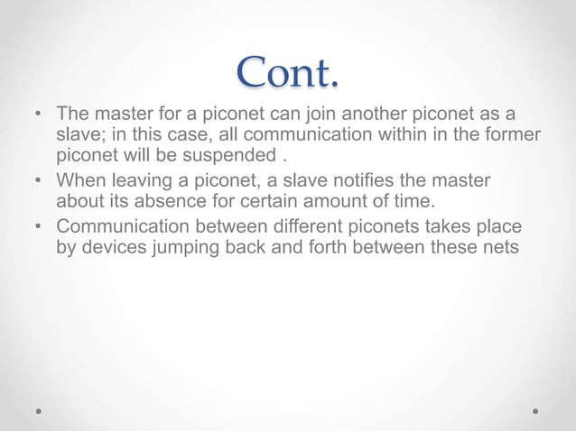 Bluetooth.ppt | Computer Peripherals | Computing