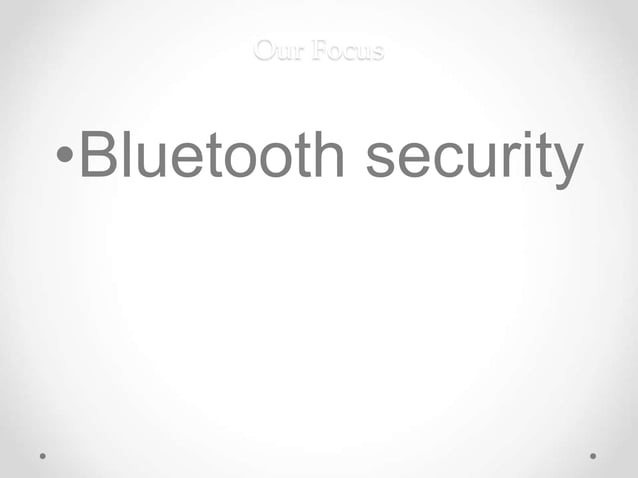 Bluetooth.ppt | Computer Peripherals | Computing
