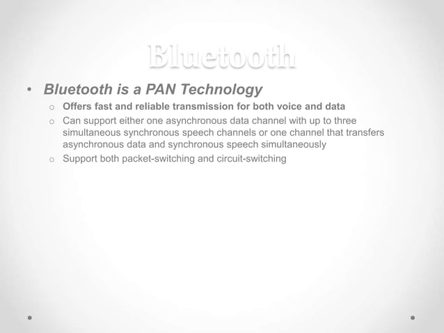 Bluetooth.ppt | Computer Peripherals | Computing