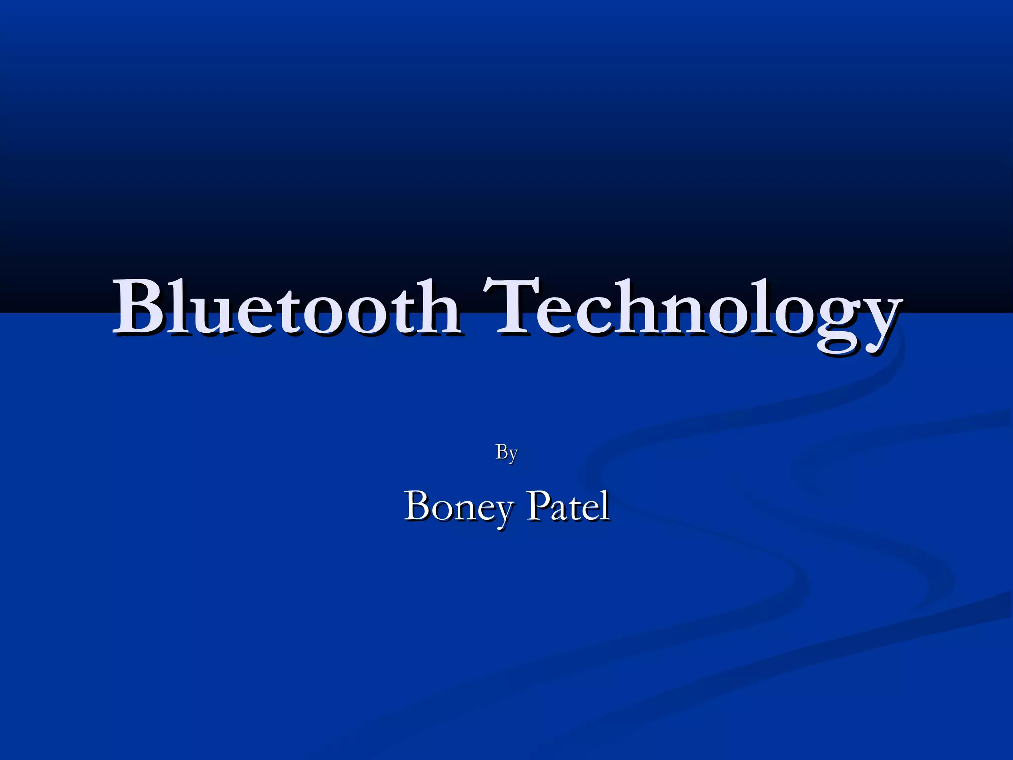 Bluetooth ppt | PPT