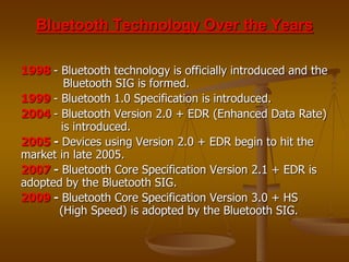 Bluetooth 27 01-12 PPT | PPTX