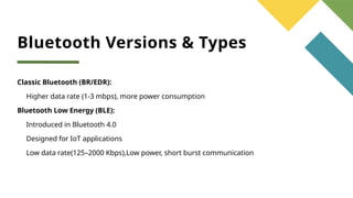 Bluetooth and BLE Protocols in iot sensors unit 5.pptx