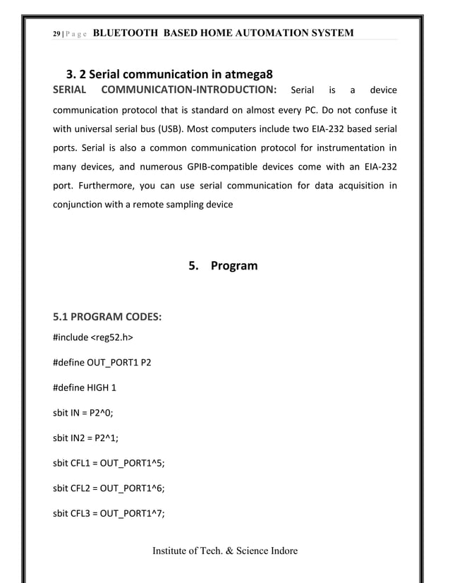 Bluetooth based home automation system | PDF
