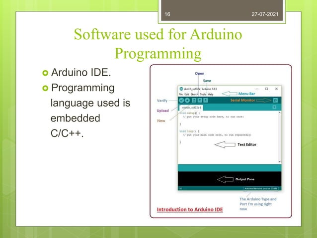 Bluetooth based home automation using arduino presentaton | PPT