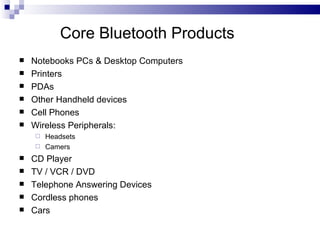 Bluetooth & cdma technology | PPT