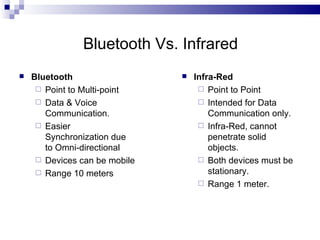 Bluetooth & cdma technology | PPT