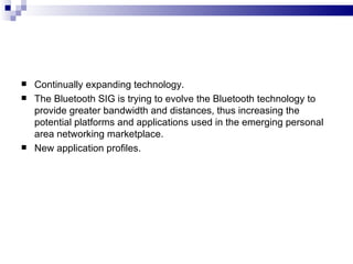 Bluetooth & cdma technology | PPT