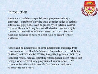 Bluetooth controled robot | PPTX