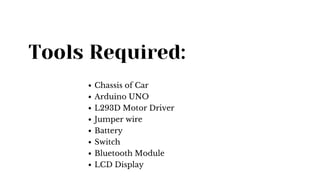 Bluetooth Controlled Car with Arduino.pdf