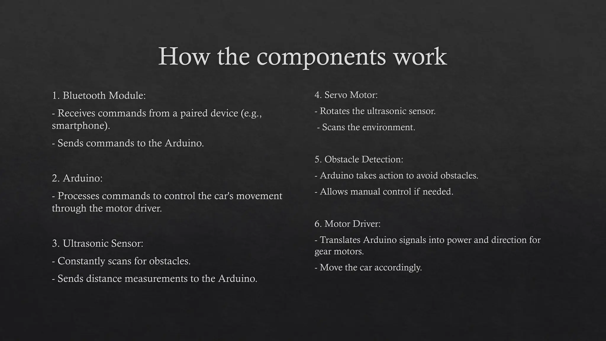 Bluetooth Controlled Car with Object Detection.pptx