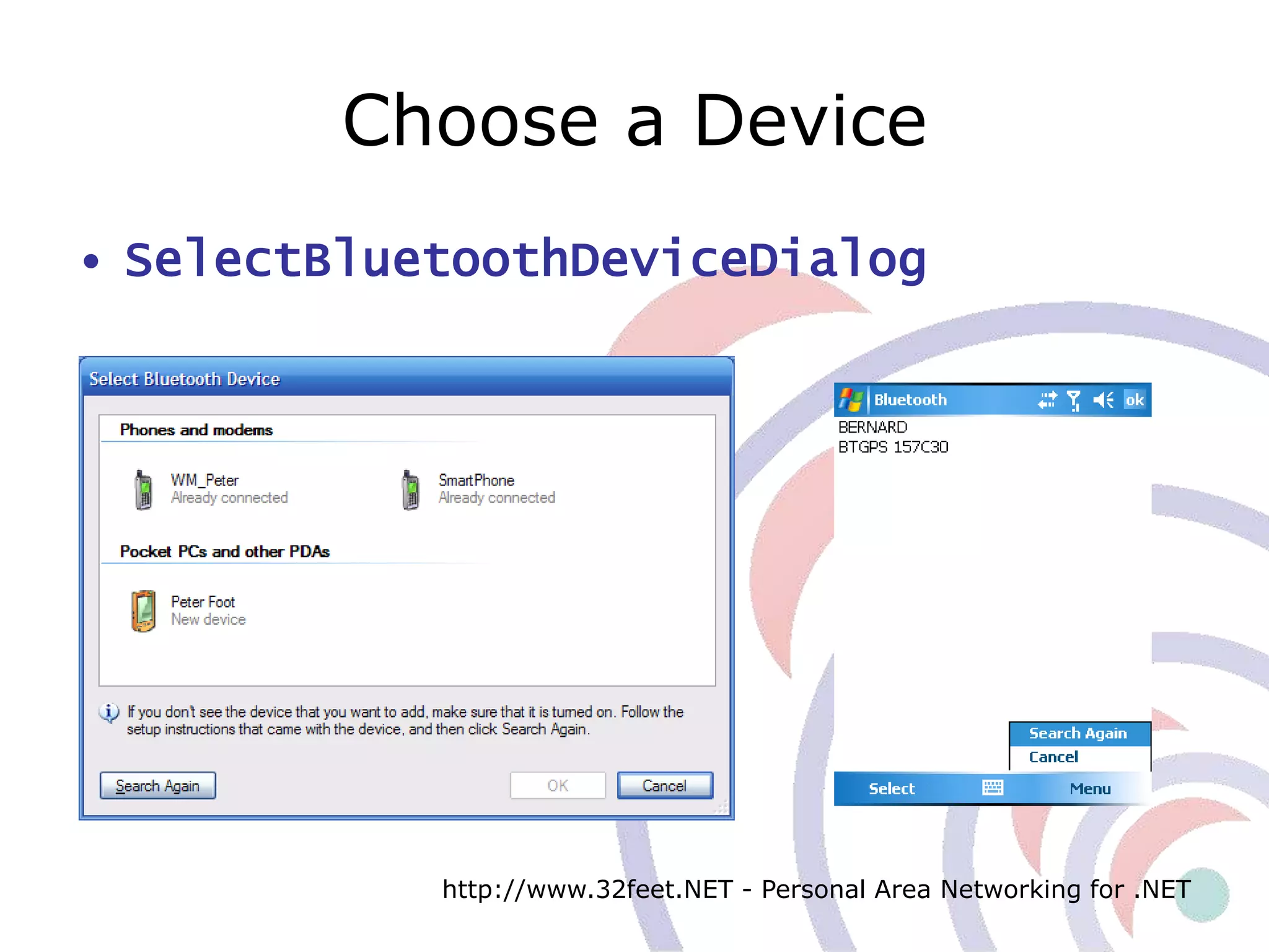 Bluetooth Development with .NET