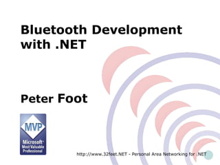 Bluetooth Development with .NET