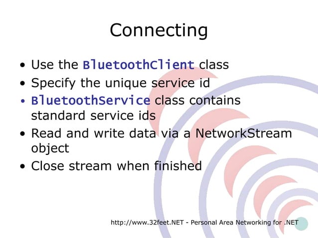 Bluetooth Development with .NET