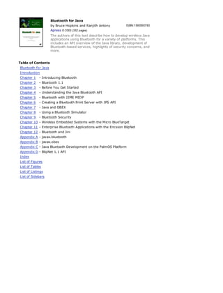 Bluetooth For Java.pdf