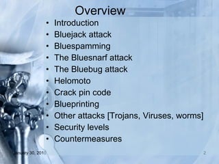 Bluetooth Hacking | PPT