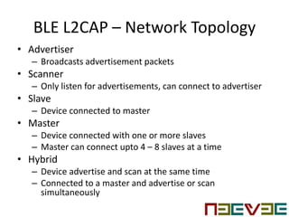 Introduction to Bluetooth low energy | PPTX
