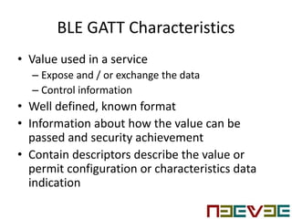 Introduction to Bluetooth low energy | PPTX