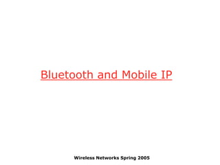 BluetoothMobileIP.ppt
