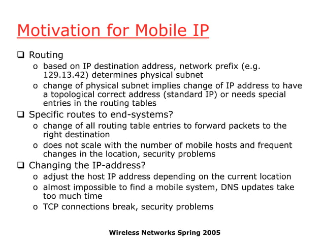 BluetoothMobileIP.ppt