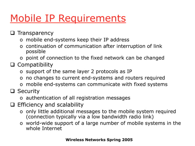 BluetoothMobileIP.ppt