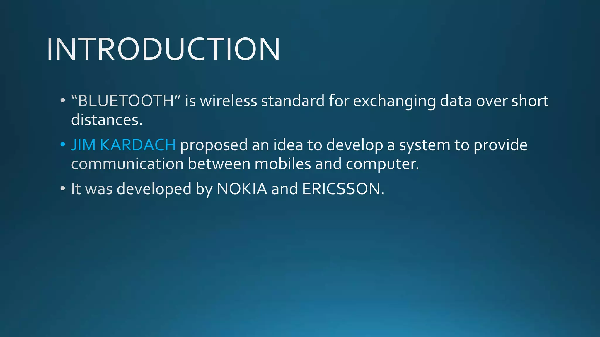 Bluetooth ppt | PPTX